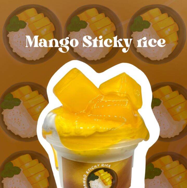 INDIVIUAL Mango Sticky Rice slime (Mango Scented) | Lazada.co.th