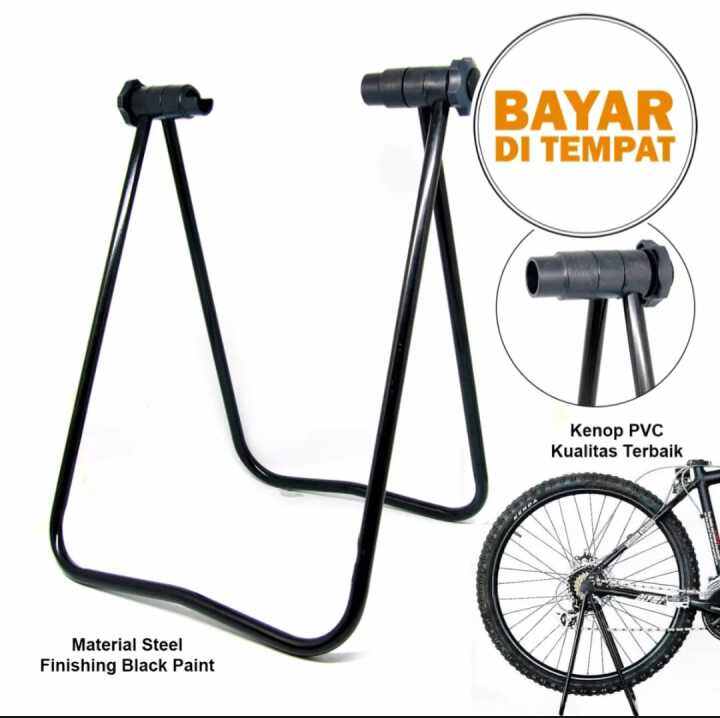 TERMURAH!!! Paddock Bike Stand U Type / Standar Sepeda Bisa Di Lipat ...