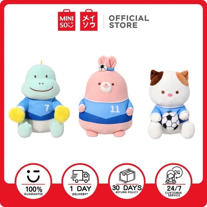 Miniso Mini Family Sports Sitting Plush Toy | Lazada PH