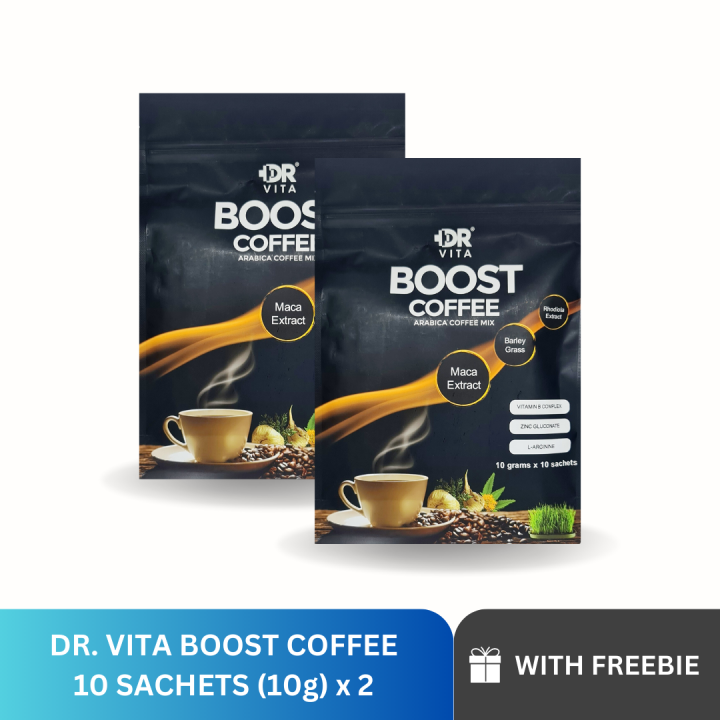 SET OF 2 Dr Vita Boost Coffee 3 in 1 coffee has Maca, a treasure from ...