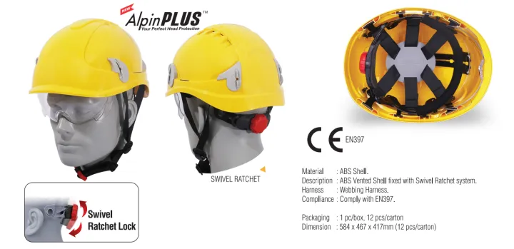 PROGUARD Alpin Plus Safety Helmet Model: ALPS-1 | Lazada
