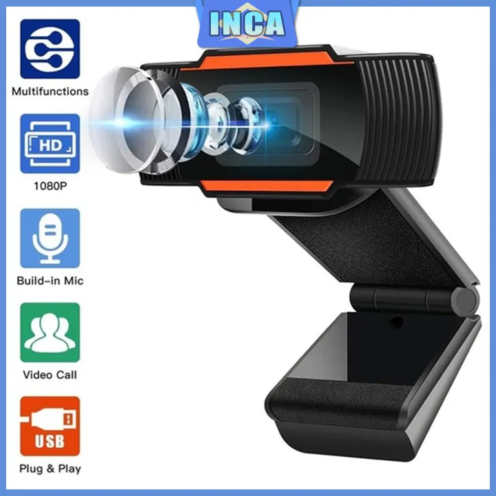 [COD] INCA USB computer camera 1080P HD 2K network monitoring 720P ...