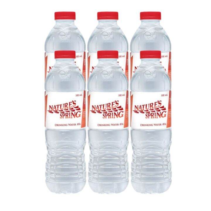 Natures Spring Alkaline pH9 500ml - Pack of 6s | Lazada PH