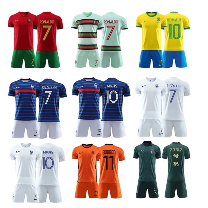 ♣ ﹉ European cup national team soccer uniform France in the Netherlands ...