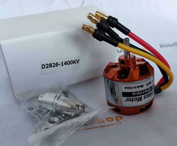 Motor Brushles DYS D2826 1400KV Brushless Motor 1400KV For RC Aircraft ...