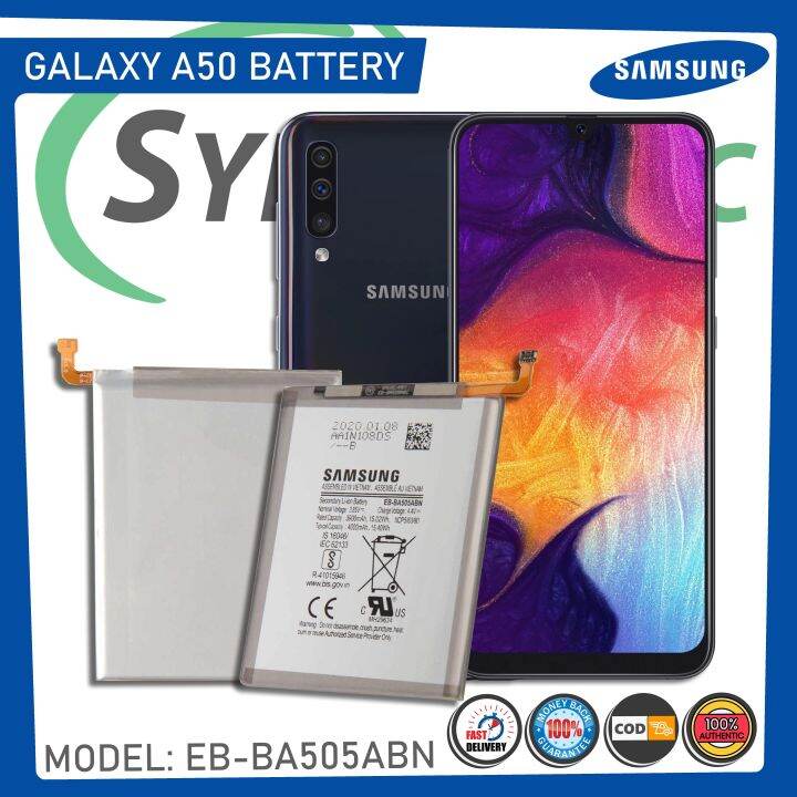For Samsung Galaxy A50 Battery Original, Model: EB-BA505ABU High ...