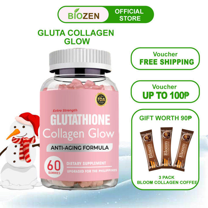 Biozen Glutathione Collagen Gummies Anti-aging, collagen supplement ...