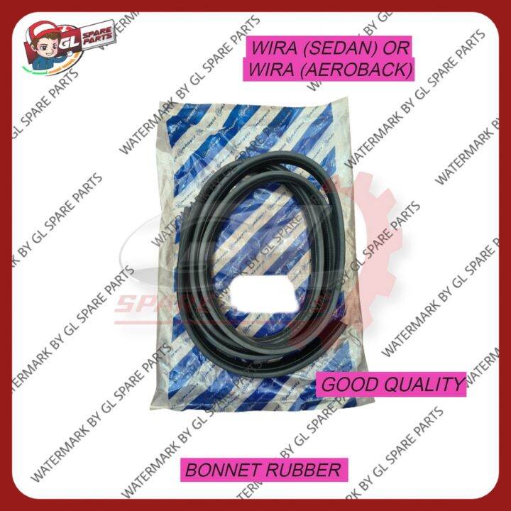 BONNET RUBBER (REAR) PROTON WIRA SEDAN / WIRA AEROBACK | Lazada
