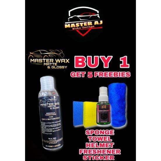Master wax Matte and Glossy 100ML (Armor Matte Coat ) | Lazada PH
