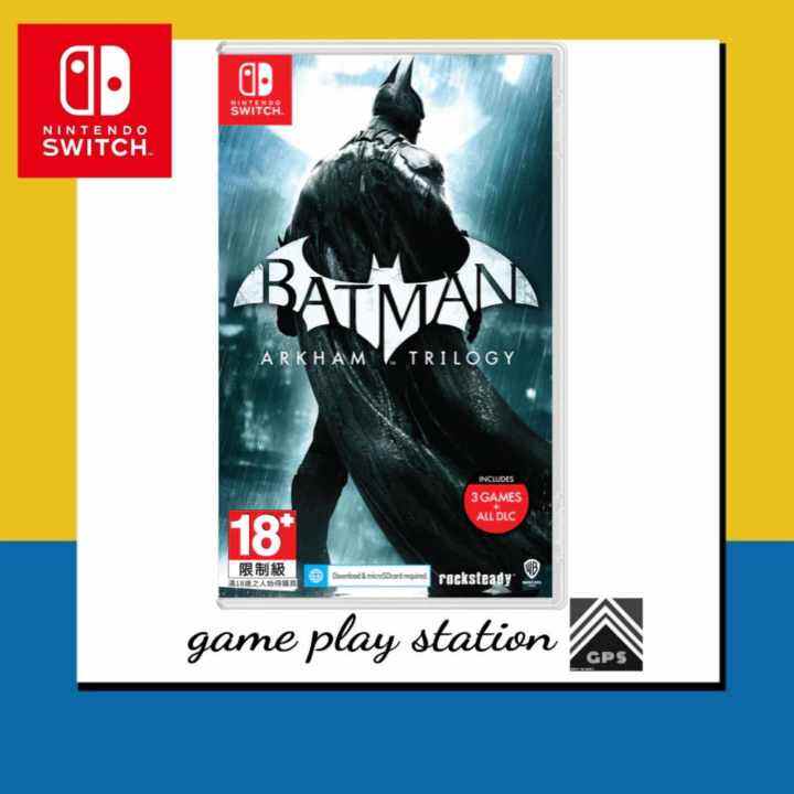 nintendo switch batman arkham trilogy ( english ) asia / eur | Lazada.co.th