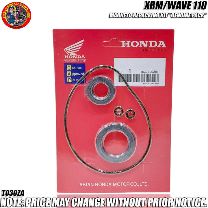 XRM/WAVE 110 MAGNETO REPACKING KIT "GENUINE PACK" T030ZA | Lazada PH