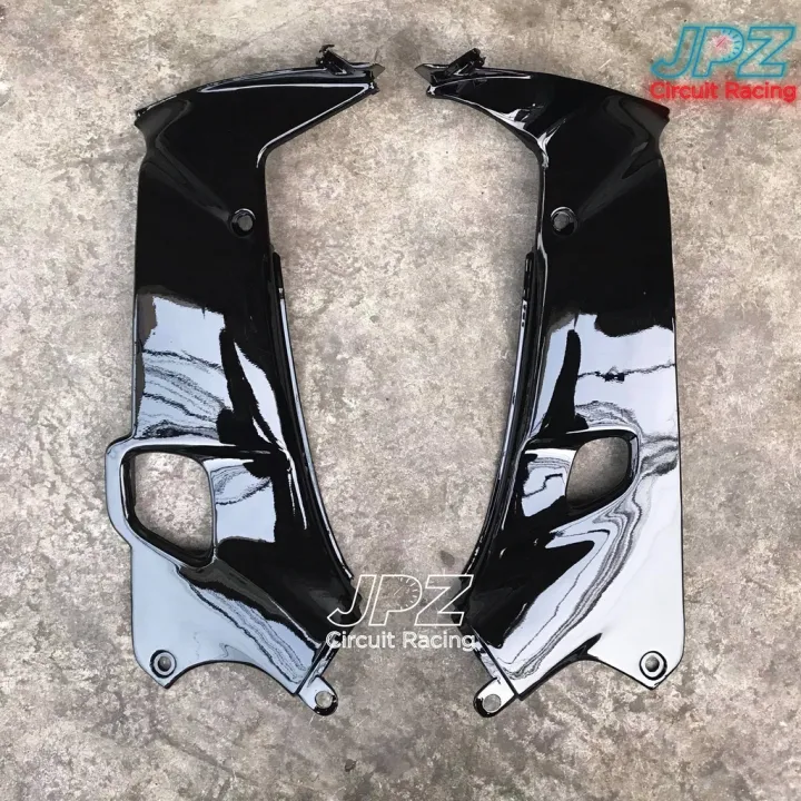 立即发货 YSW MAIN PIPE COVER FAIRINGS for HONDA WAVE ALPHA 110 OLD BLACK ...