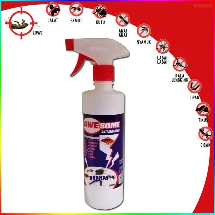 Awesome Spray Anti Serangga (500ml) | Lazada