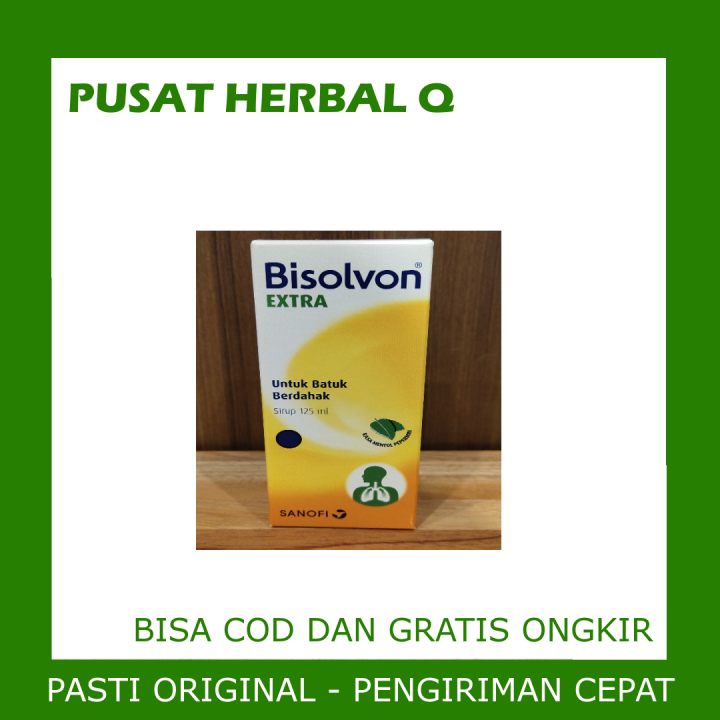 BISOLVON EXTRA 125ML OBAT BATUK BERDAHAK DEWASA | Lazada Indonesia