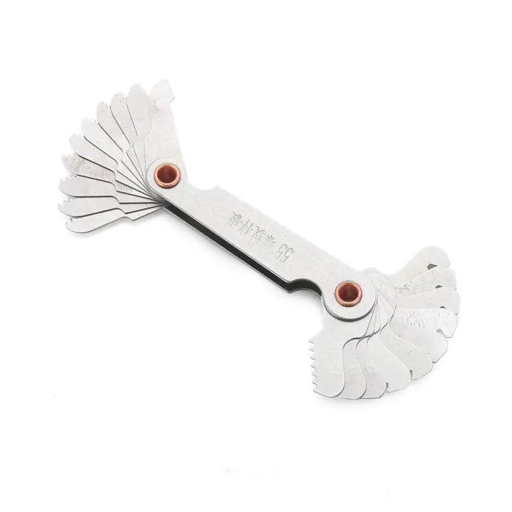 Metric Screw Thread Gauge Thread Pitch Cutting Gauge Tool Set Measuring ...