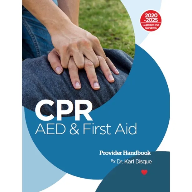 CPR AED & First Aid Provider Handbook 2020-2025 | Lazada PH