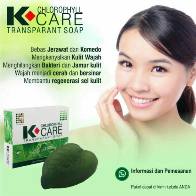 K care klorofil transparant soap ORIGINAL DAN SABUN CAIR K.CARE KLOROFIL KLINK | Lazada Indonesia