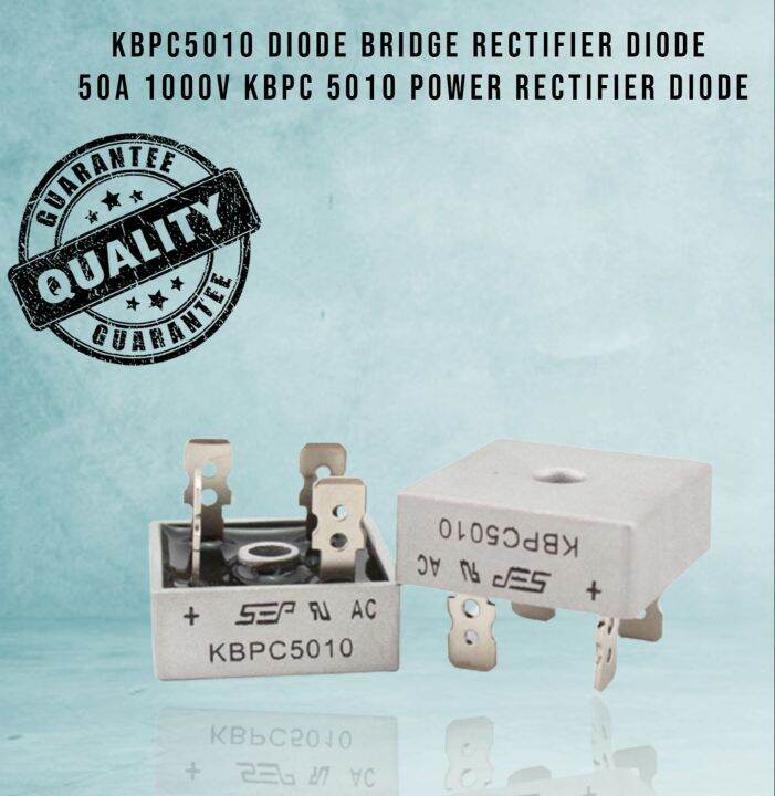 KBPC5010 diode bridge rectifier diode 50A 1000V KBPC 5010 power rectifier diode | Lazada PH