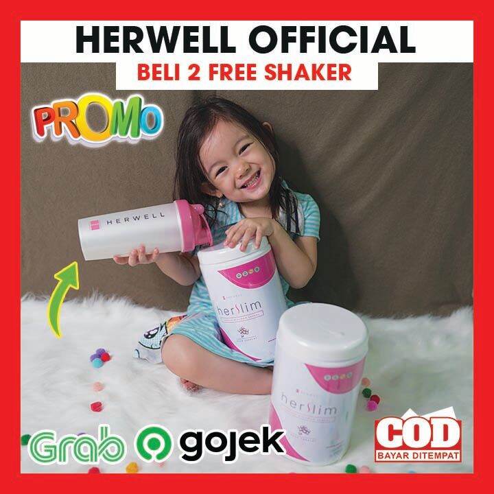 HERSLIM HERWELL Her Slim 20 sachet 20sachet Minuman Sereal Pelangsing ...