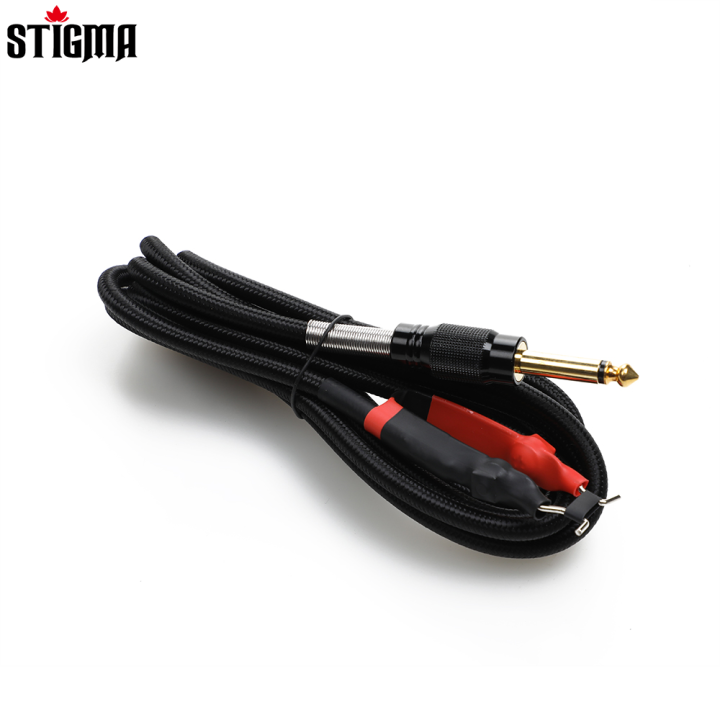 STIGMA 1.8m Tattoo Clip Cord New Snakeskin Pure Copper Wire Clip Hook ...