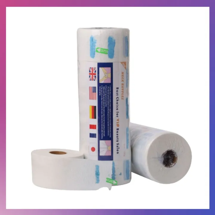 R&Y | 【New Stock】5 Rolls Neck Tissue Roll For Salon/ Barbers Use ...