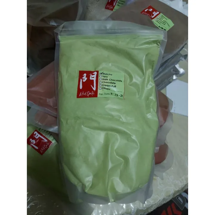 REDGATE PREMIUM MATCHA MILKTEA POWDER Milk tea storage | Lazada PH