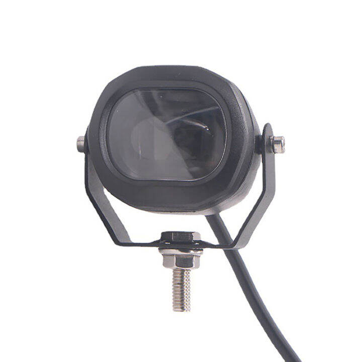 [MIETAO] 12V-80V Red 10W LED Forklift Light Blue Red Flood Beam ...