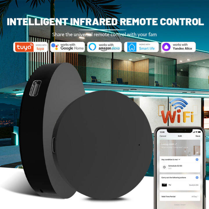 TUYA Smart IR รีโมทคอนโทรลสากลการควบคุมสมาร์ทโฟนสำหรับเครื่องใช้ในบ้าน ...