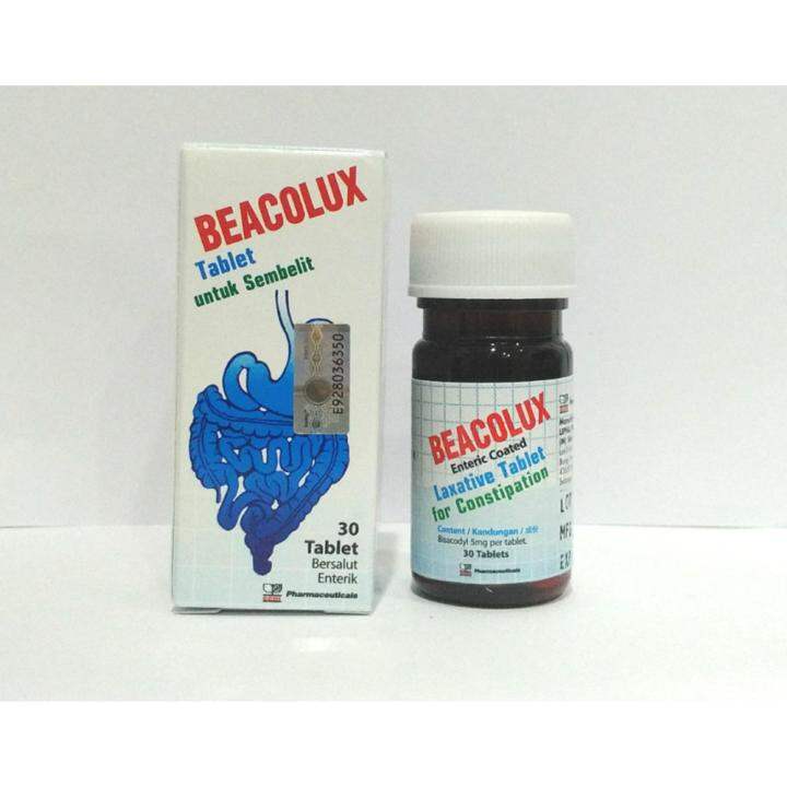 BEACOLUX LAXATIVE TABLET FOR CONSTIPATION 30TX1 美可乐通便丸 | Lazada