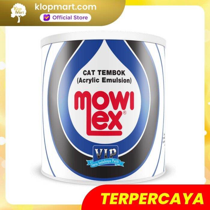 Cat Tembok Mowilex Emulsion VIP 2.5Lt E-1000 Warna Putih Prima | Lazada ...