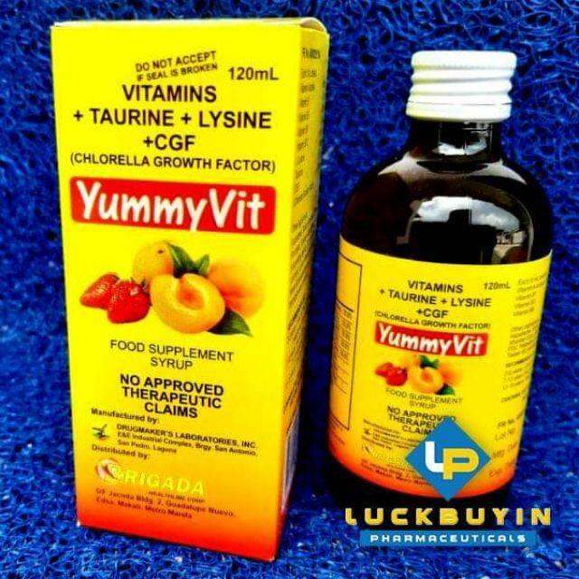 Fast delivery- BRIGADA YUMMYVIT MULTIVITAMINS SYRUP 120ml and 60ml ...