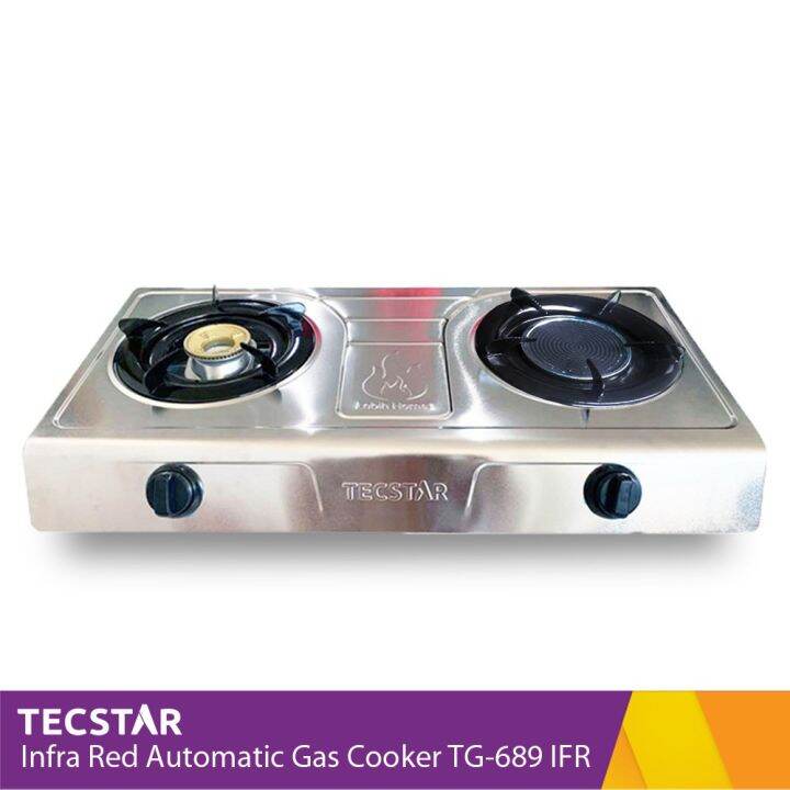 TECSTAR Kompor 2 Tungku 2in1 TG-689 IFR | Lazada Indonesia