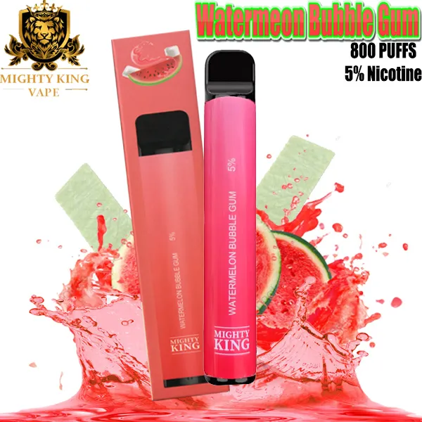 LEGIT MIGHTY KING Puff Plus smoke vapers full set (800 Puffs ...