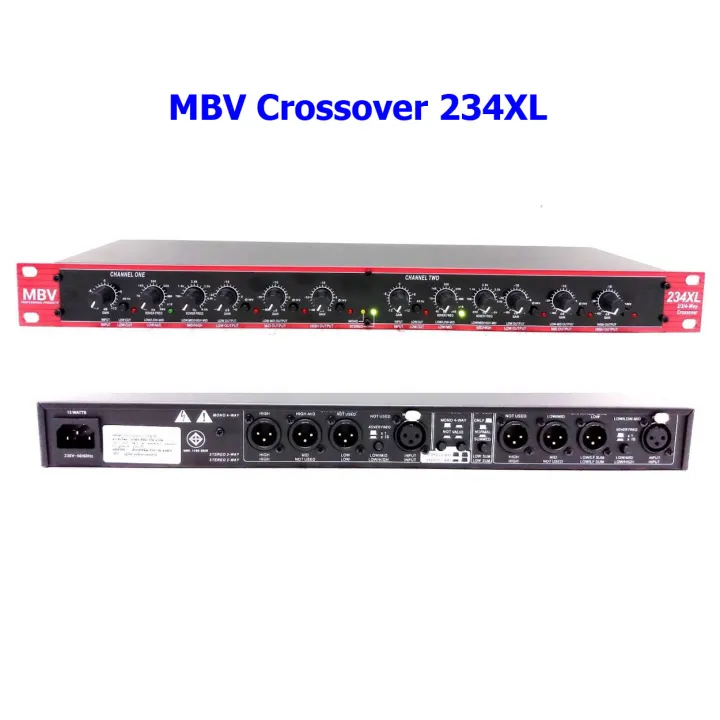 NEW สเตอริโอครอสโอเวอร์ CROSSOVER 234XL 2-way / 3-way 4-way Crossover ...