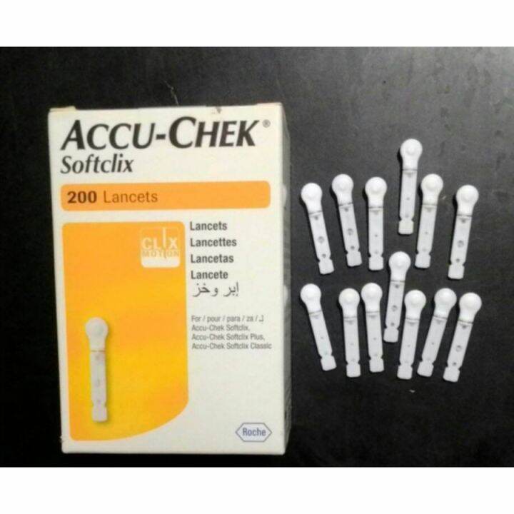 Lancet Accu check Softclix / Lancet Accu chek Jarum Accu chek | Lazada ...