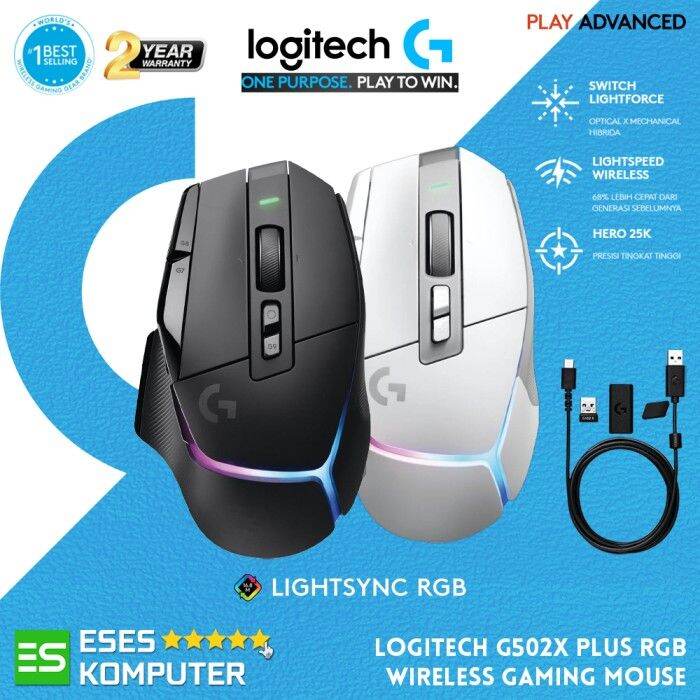 Mouse Logitech G502X G502 X Plus Wireless RGB | Mouse Gaming | Lazada Indonesia
