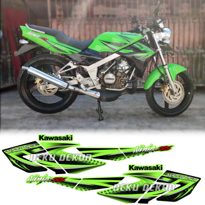 Stiker Ninja Ss Hijau 2012 Cuting Mesin Kuat divernis | Lazada Indonesia