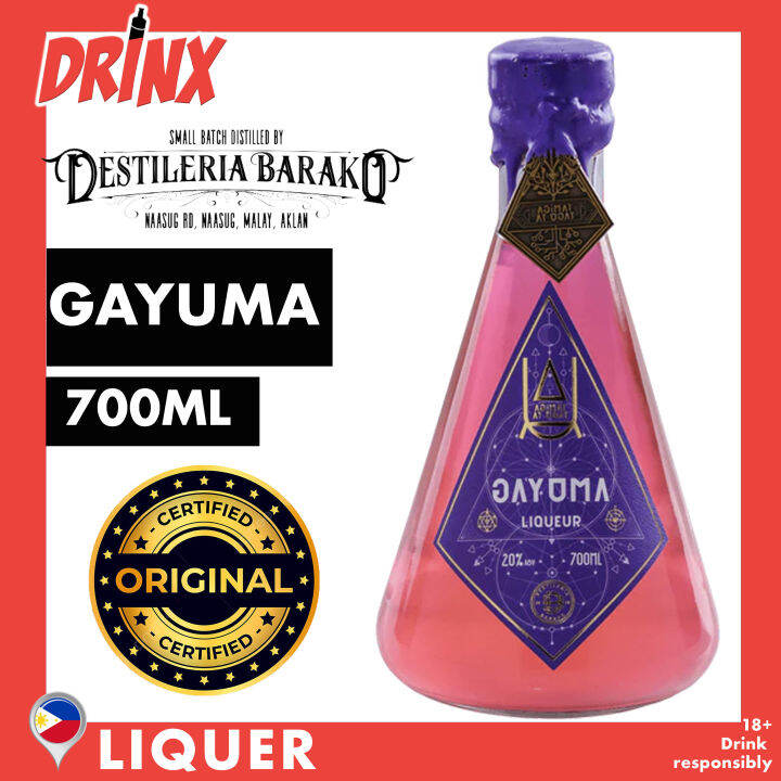 Gayuma Lychee Liqueur 700mL Destileria Barako | Lazada PH