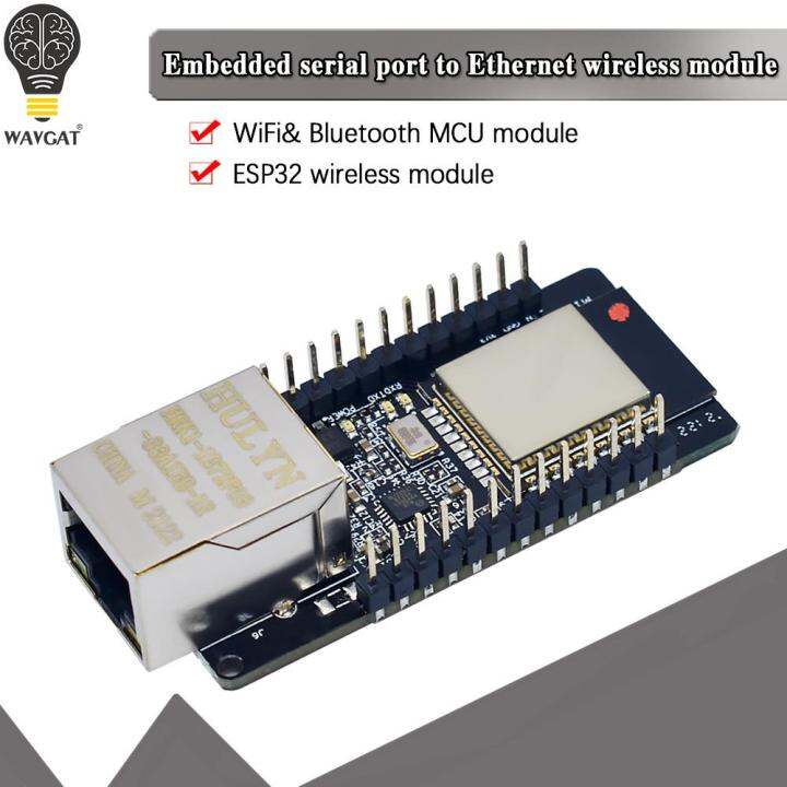 Wt32 Eth01 Embedded Serial Port Networking Ethernet Bluetooth Compatible Wifi Combo Gateway Mcu 3297