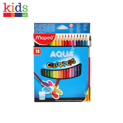 Maped Color'peps Aqua Colored Pencil 18 colors | Lazada PH