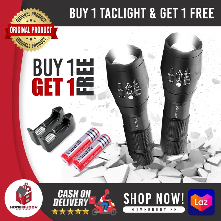 [BUY 1 TAKE 1] TACLIGHT Bell+Howell Taclight High-Powered Tactical ...