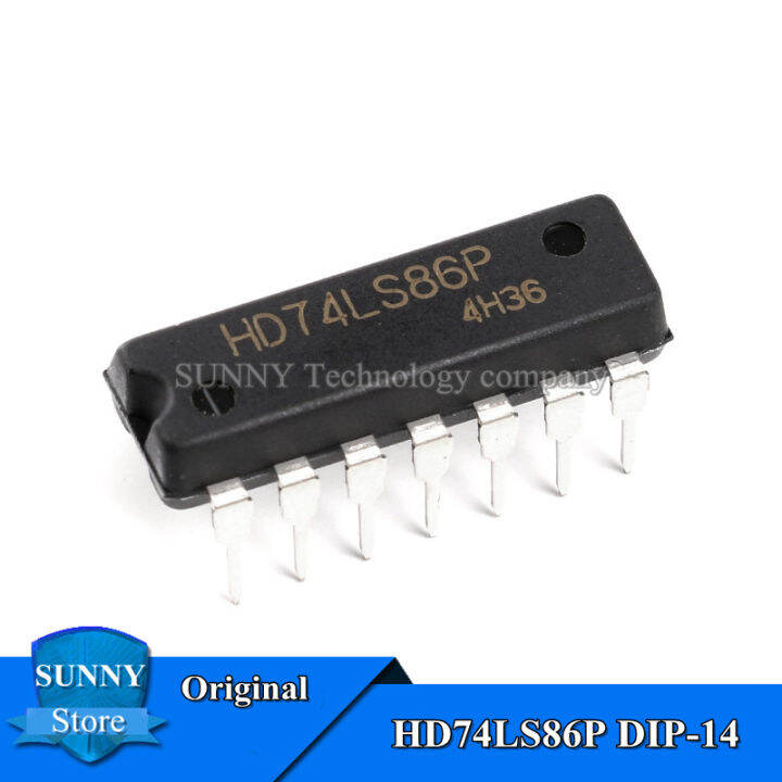 5Pcs Original HD74LS86P DIP-14 HD74LS86 SN74LS86N 74LS86P 74LS86 DIP14 ...