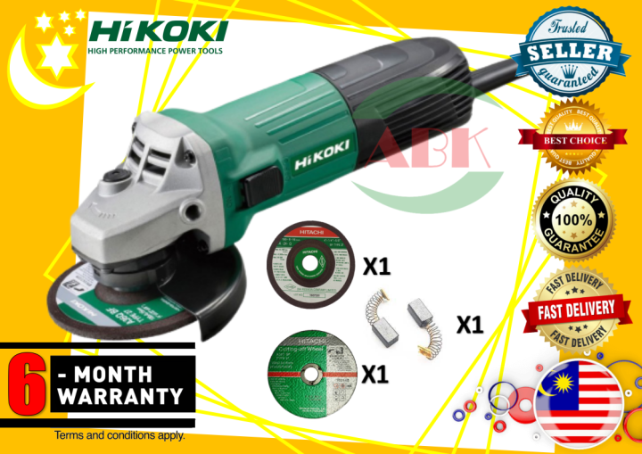 [HEAVY DUTY] HITACHI / HIKOKI 4" DISC GRINDER G10SS2 (EXTRA 1 CUTTING ...