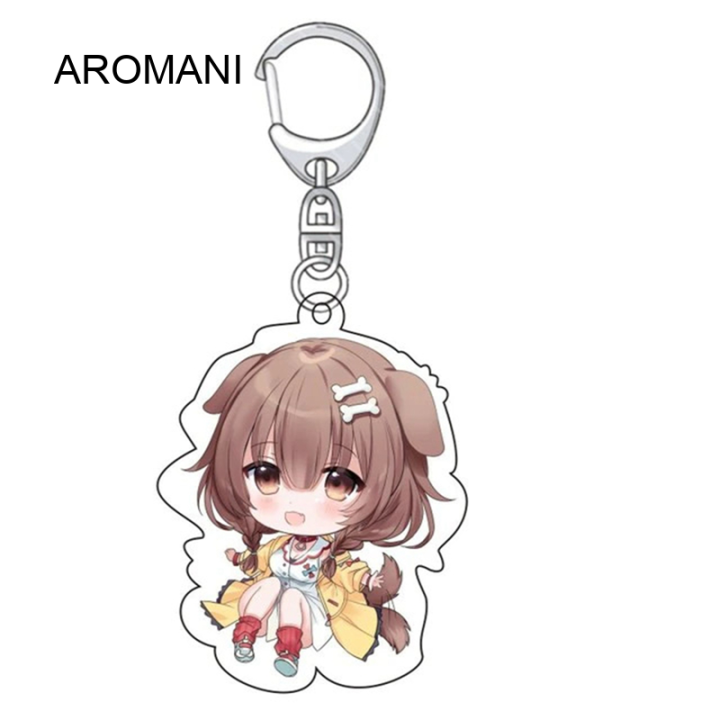 AROMANI【Ready!】Hololive Vtuber Anime Figures Cosplay Acrylic Keychain ...