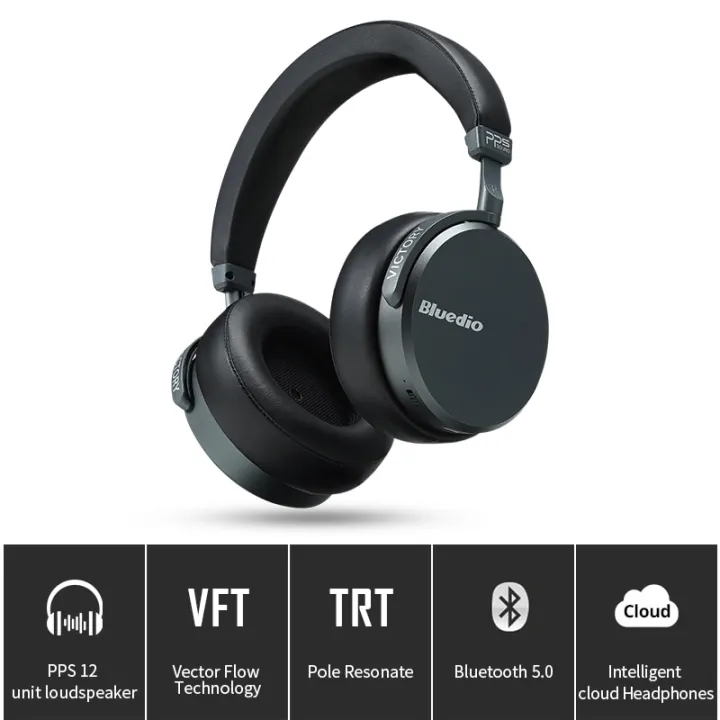 Bluedio V2 high-end headset PPS12 drivers bluetooth wireless headphones ...