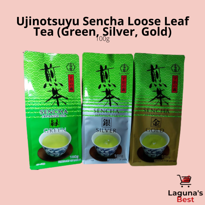 Ujinotsuyu Sencha Loose Leaf Tea (Green, Silver, Gold) 100g | Lazada PH