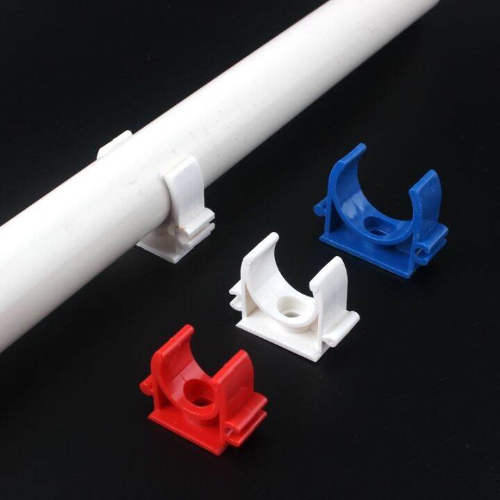 10/20/50Pcs 16 20 25 32Mm PVC Pipe Clamp Connector Plastic Tube ...