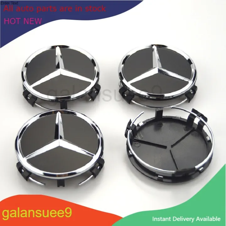 galansued 4pcs Mercedes-Benz Wheel Center Rim Caps 75MM 2.9in Wheel Hub ...
