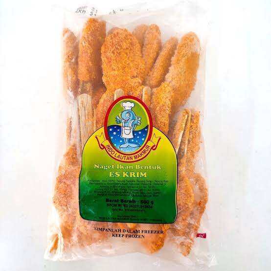 ILM Nugget Ikan Bentuk Es Krim NUGGET KAKI NAGA 500 gr | Lazada Indonesia