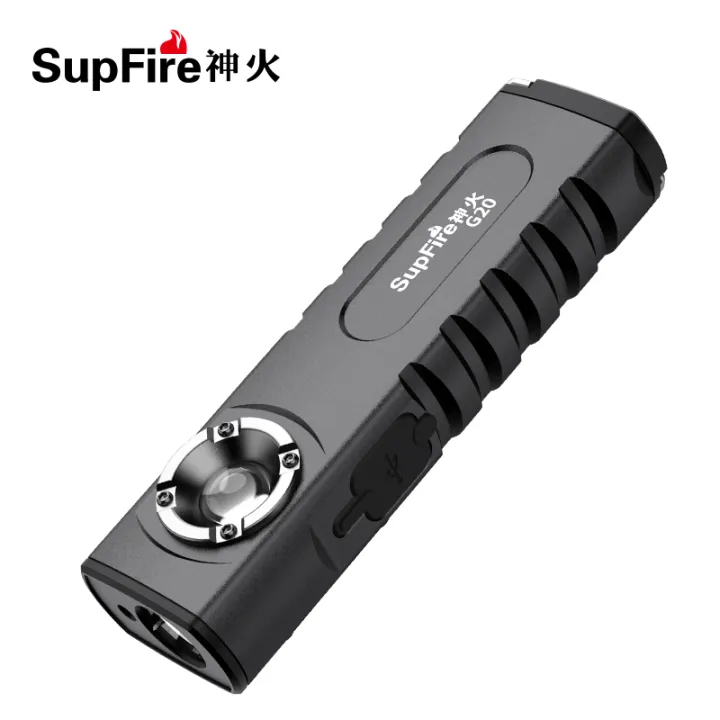 SupFire Multi-functional flashlight G20 rechargeable LED magnetic ...